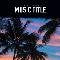 Album Cover Tropical Template | PosterMyWall