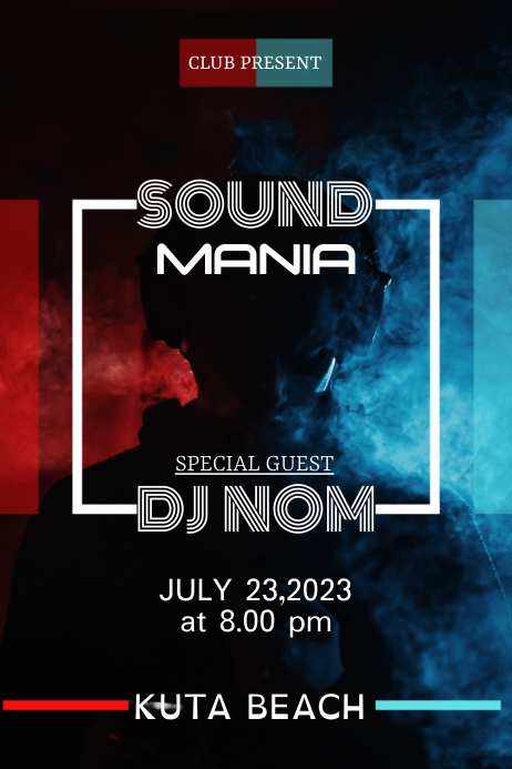 Pamflet music Template | PosterMyWall