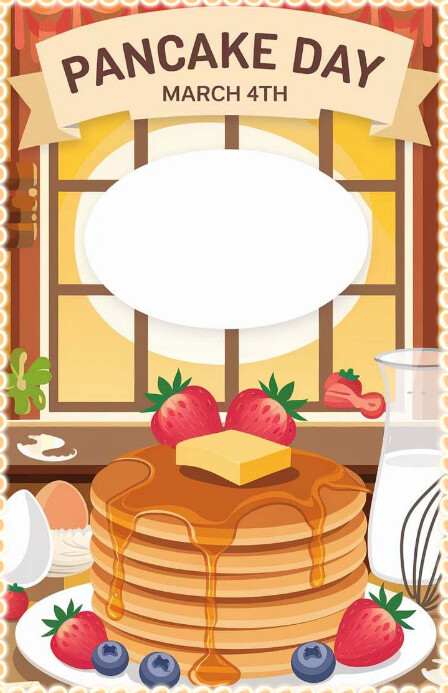 Pancake day Template | PosterMyWall