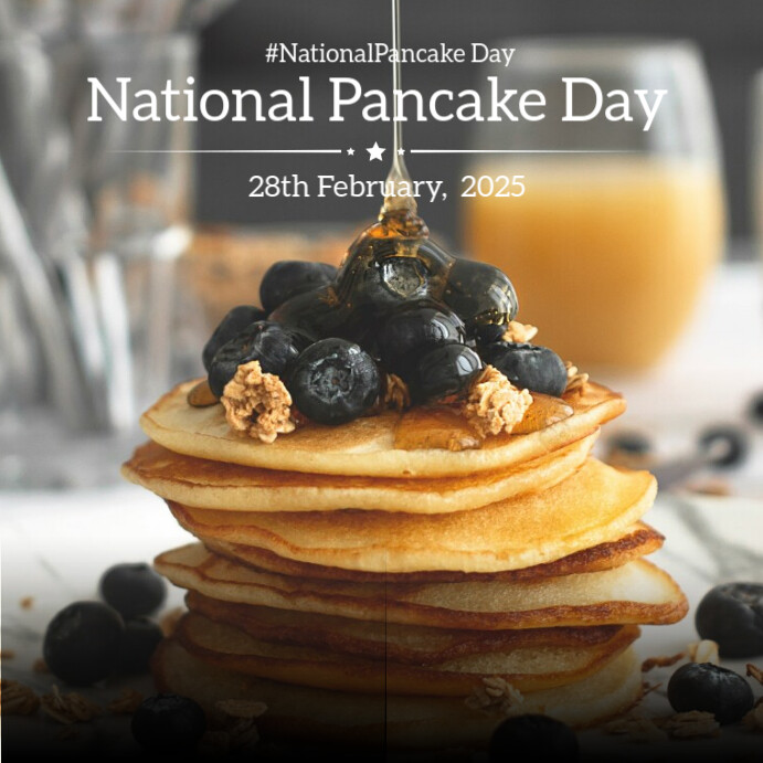 Pancake Instagram Post Template | PosterMyWall