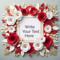 Paper crafts background Template | PosterMyWall