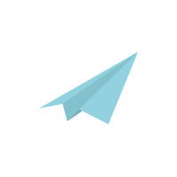 Paper plane logo Template | PosterMyWall