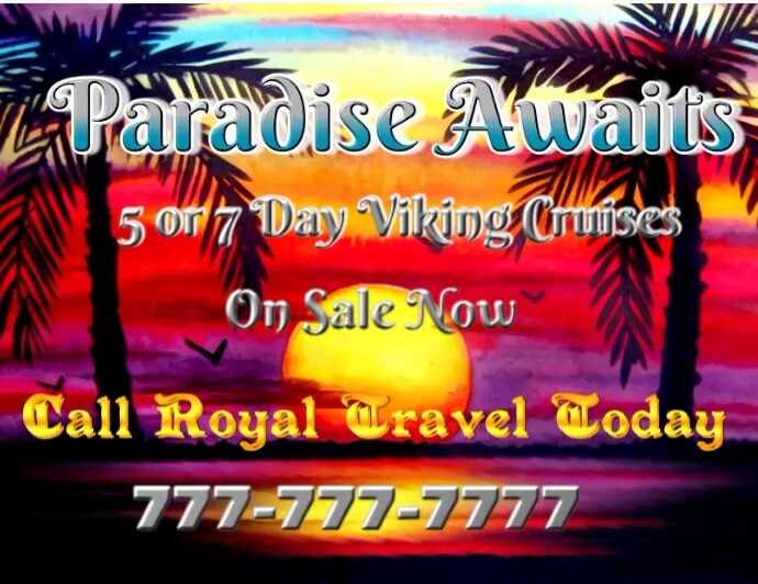 Paradise Awaits Template | PosterMyWall