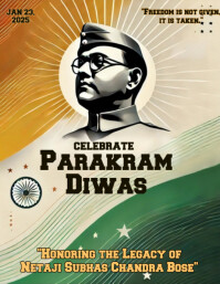 Parakram Diwas Design Template | PosterMyWall
