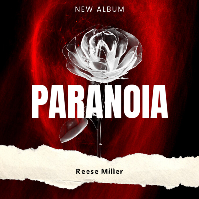 Plantilla de Paranoia Album Cover | PosterMyWall