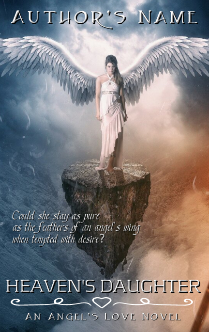 Paranormal Romance Ebook Cover - Heaven's Dau Template | PosterMyWall