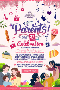 Parent's Day Flyer Template | PosterMyWall