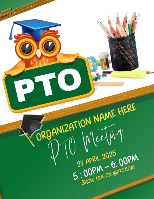 parent teacher meeting flyer Template | PosterMyWall