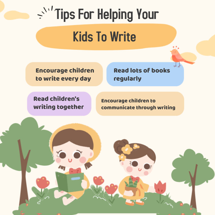 Plantilla de Parenting tips | PosterMyWall