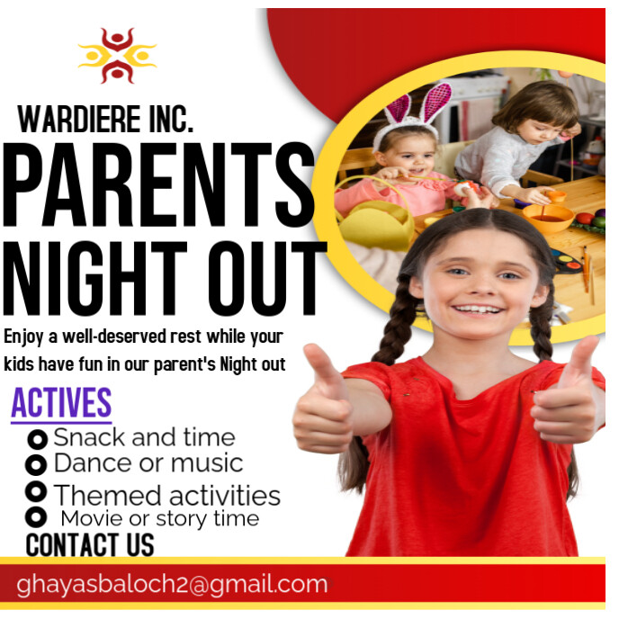 Parents Night out 2025 Template | PosterMyWall