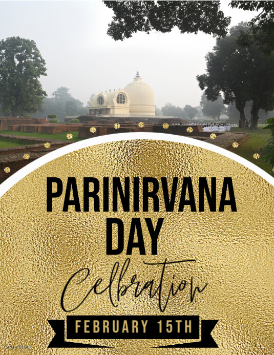 parinirvana day Template | PosterMyWall