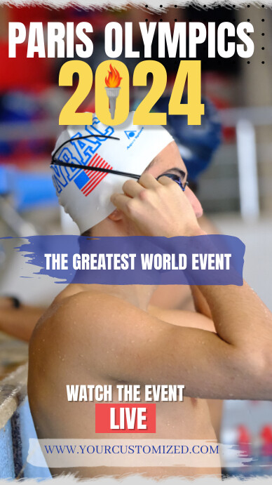 Paris Olympics Flyer Templat | PosterMyWall