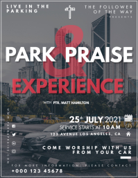 Park & Praise Flyer Template | PosterMyWall