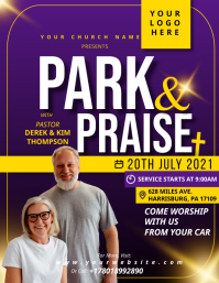 Park And Praise Flyer Template | PosterMyWall