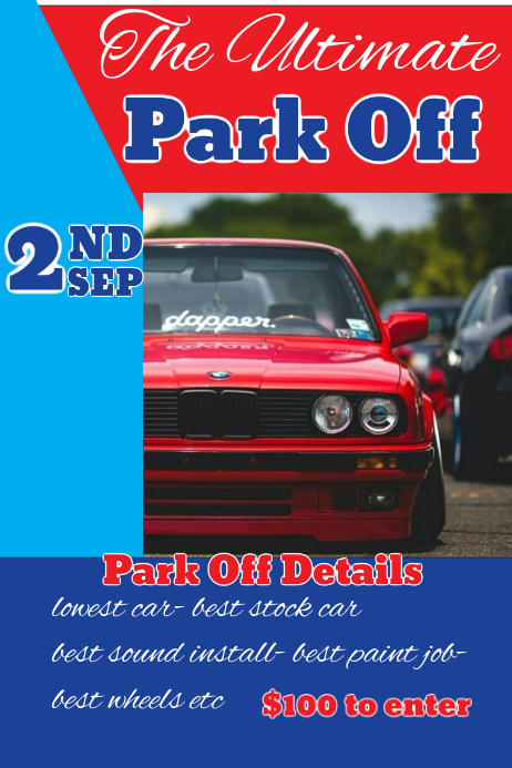 park off Template | PosterMyWall