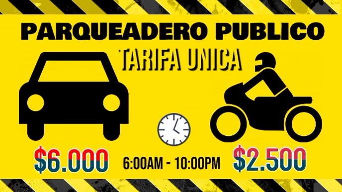 Parqueadero publico Template | PosterMyWall