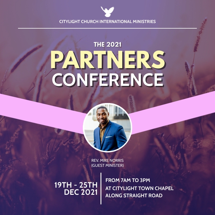 partners conference Template | PosterMyWall