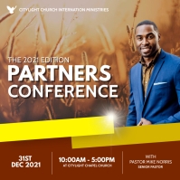 partners conference flyer template | PosterMyWall
