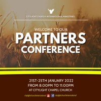 partners conference poster Template | PosterMyWall