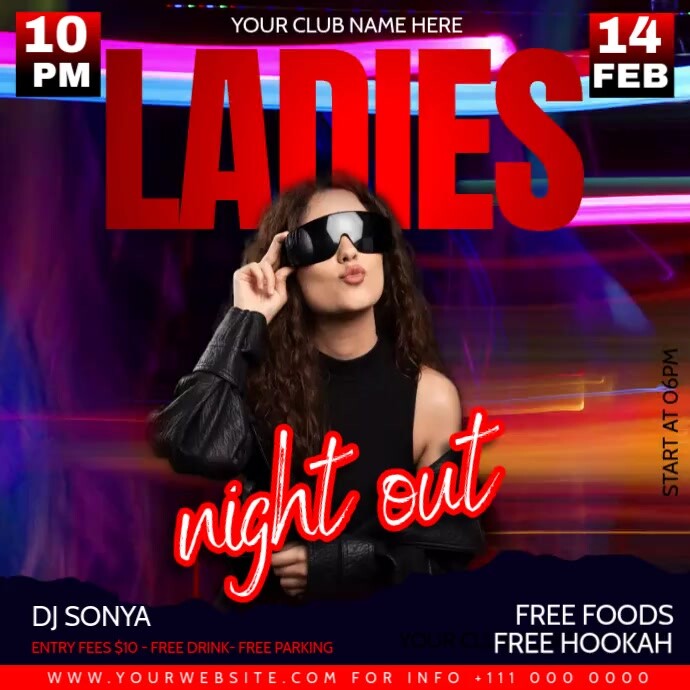 party,event,party night, Template | PosterMyWall