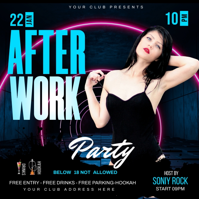 Copy of party,event,party night,music party, | PosterMyWall