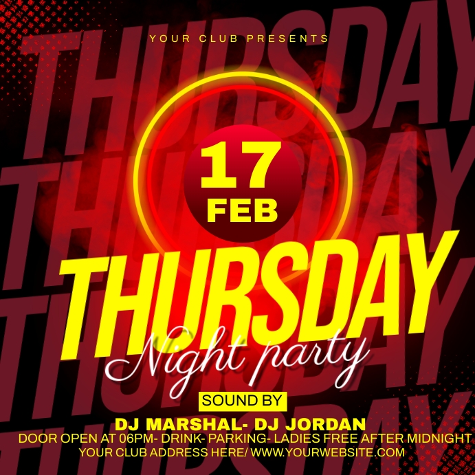 Copy of party,event,party night,music party,dj | PosterMyWall