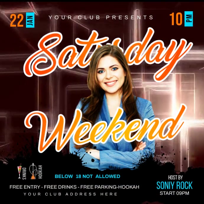 Copy of party,event,party night,music party,dJ | PosterMyWall