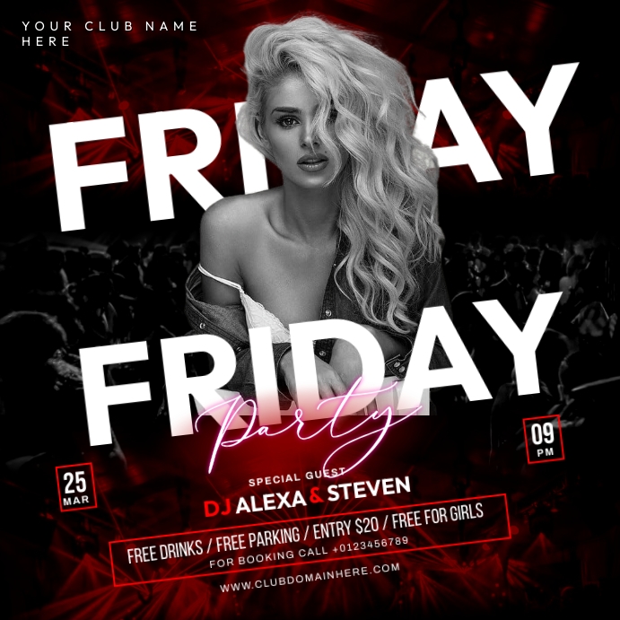 Plantilla de PARTY (1) | PosterMyWall