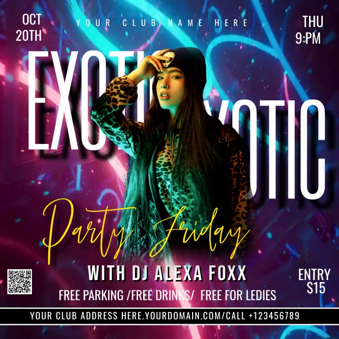 Party (18) Template | PosterMyWall