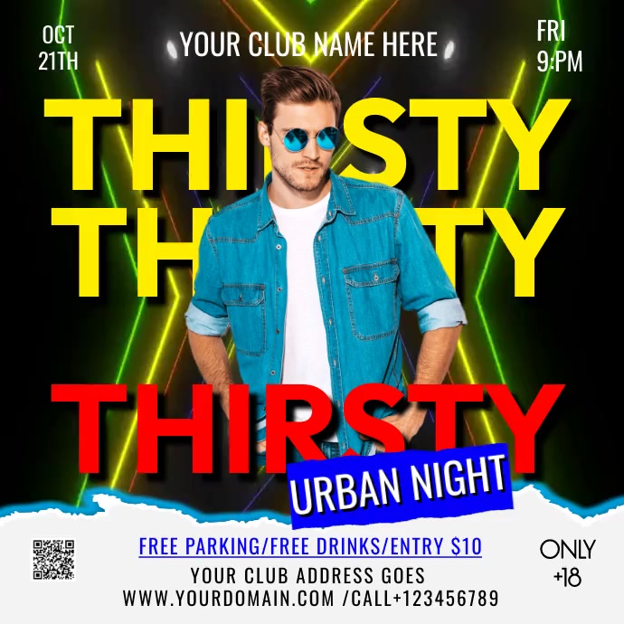 Party (18) Template | PosterMyWall