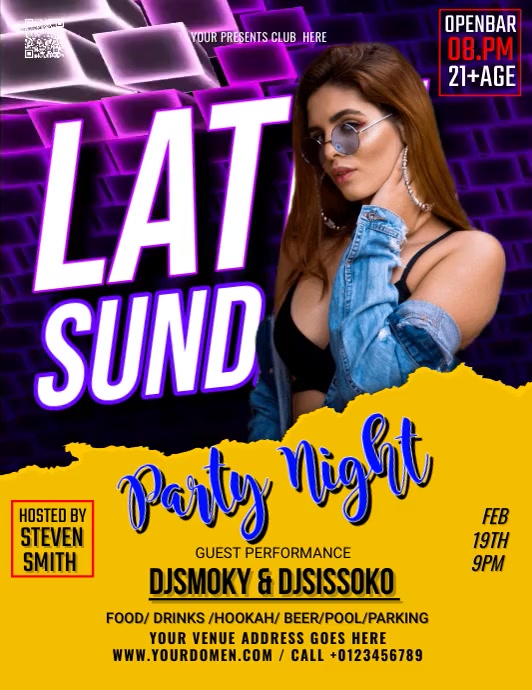 Party (20) Template | PosterMyWall