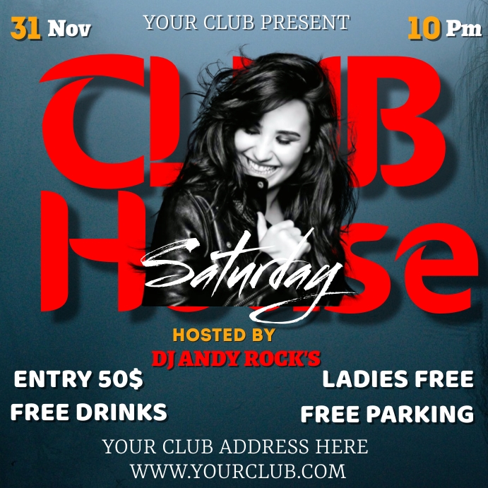 Party (4) Template | PosterMyWall