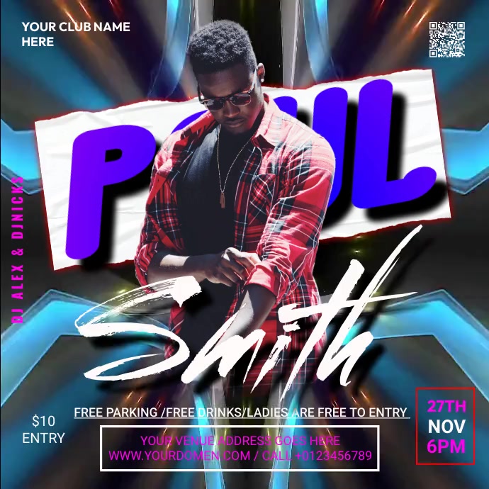 Party (4) Template | PosterMyWall