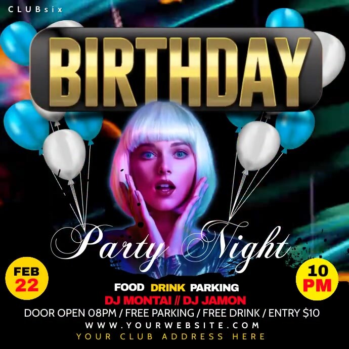 Plantilla de party (4) | PosterMyWall