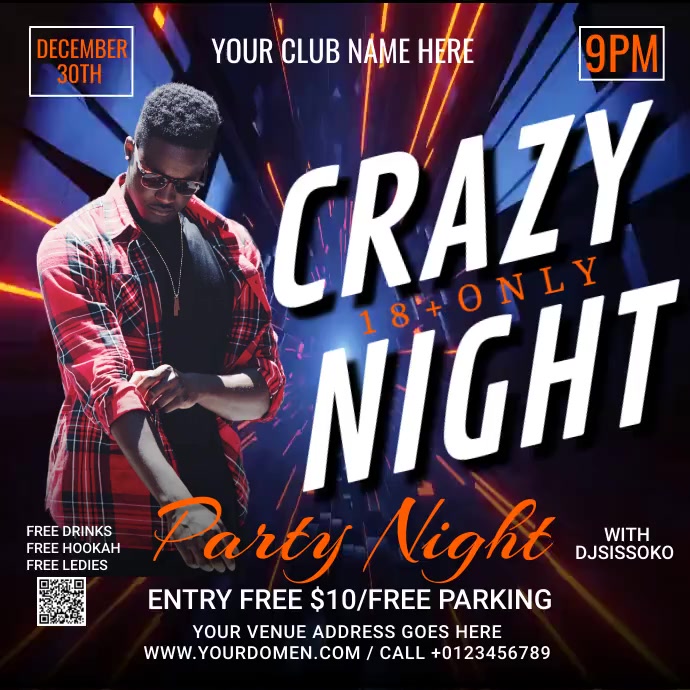 PARTY (5) Template | PosterMyWall
