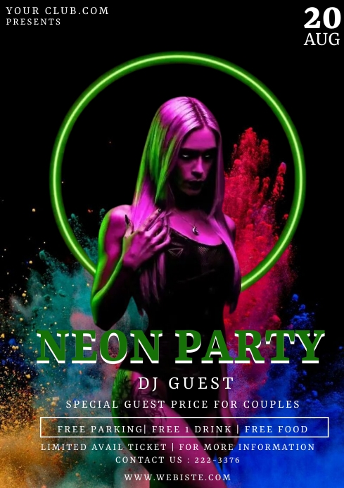 Copy of PARTY A4 AD.E | PosterMyWall