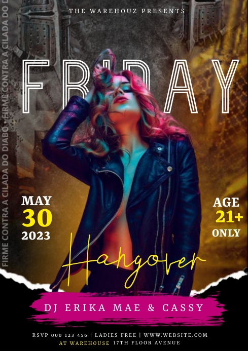 Copy of PARTY A4 AD.E | PosterMyWall