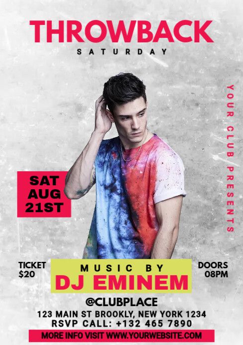 PARTY A4 AD.R Template | PosterMyWall