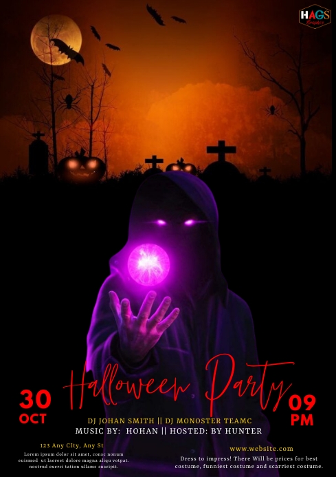 PARTY A4.E Template | PosterMyWall
