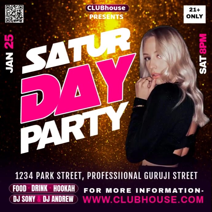 party ad design Template | PosterMyWall