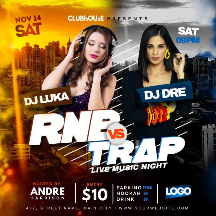 party ad Template | PosterMyWall