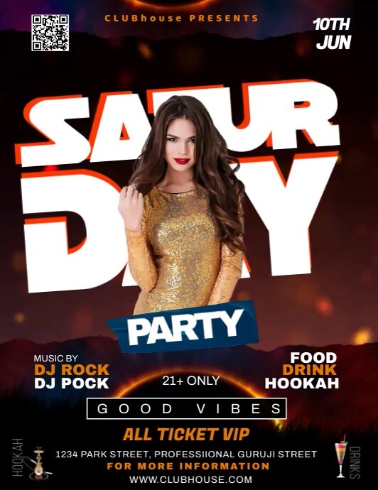 party ad design Template | PosterMyWall