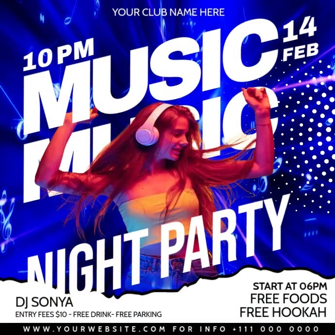 party ad template | PosterMyWall