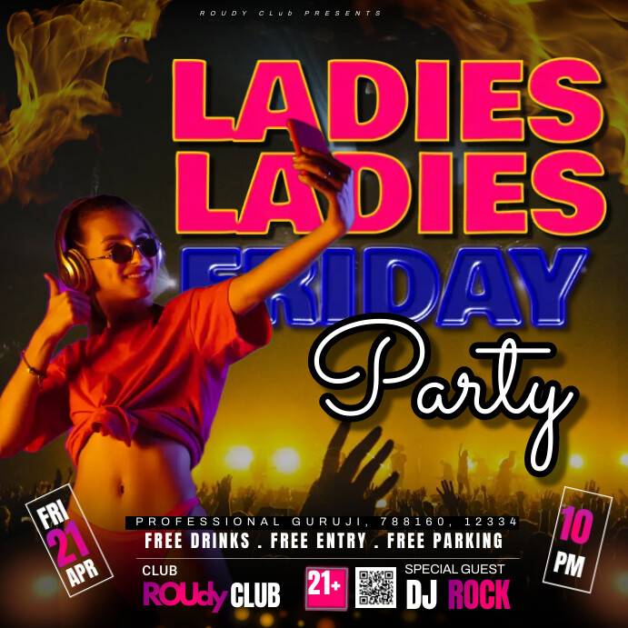 party ad template | PosterMyWall