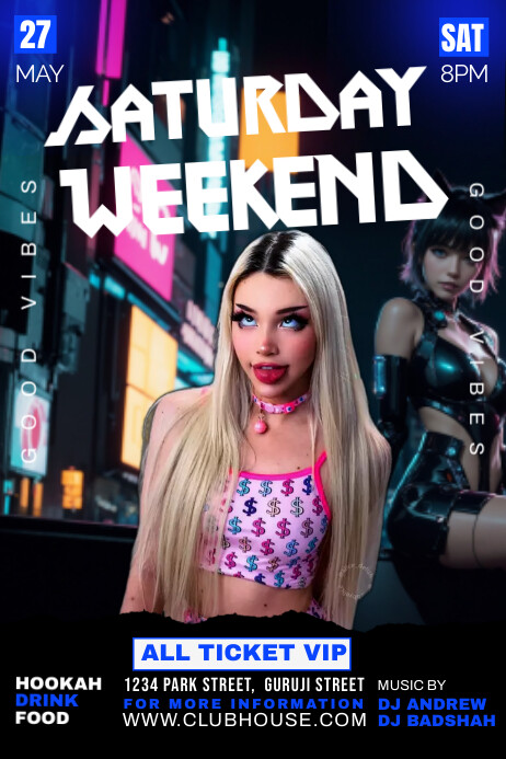 party ad template | PosterMyWall