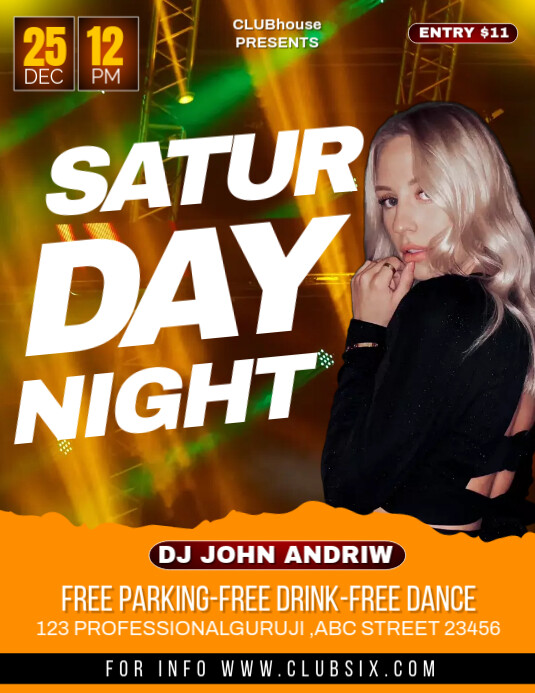 party ad template | PosterMyWall