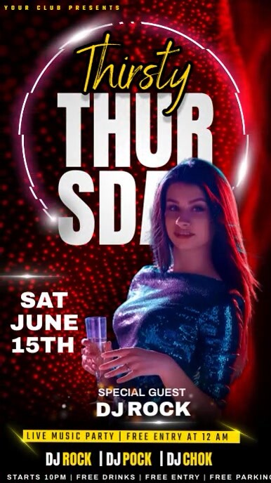 party ad template | PosterMyWall