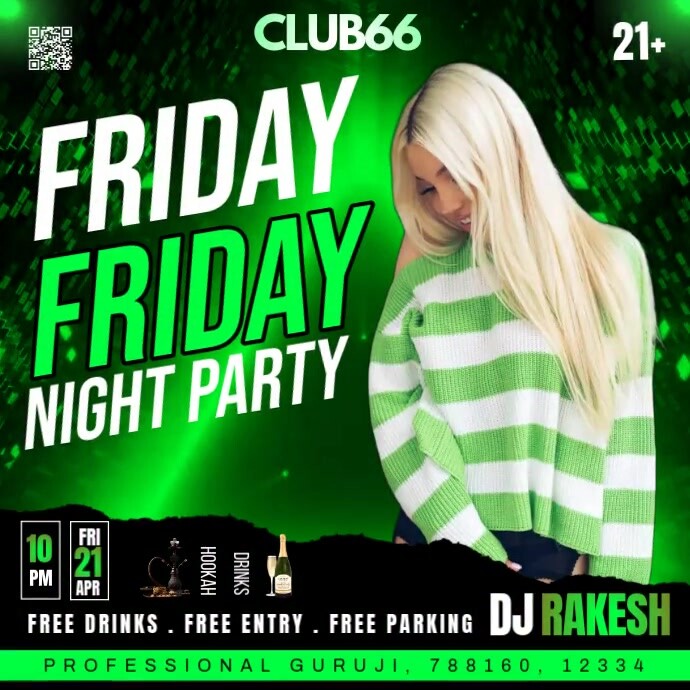 party ad template | PosterMyWall