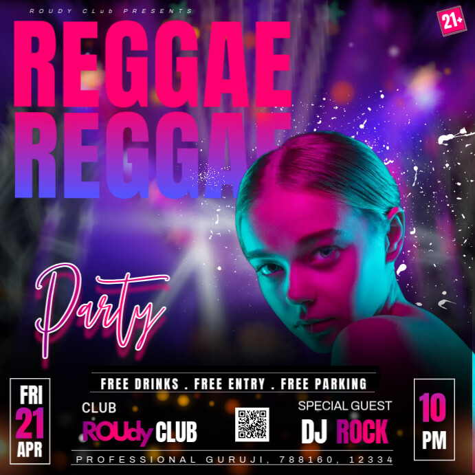 party ad template | PosterMyWall