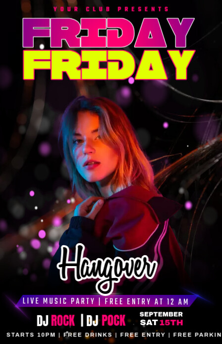 Plantilla de party ad template | PosterMyWall
